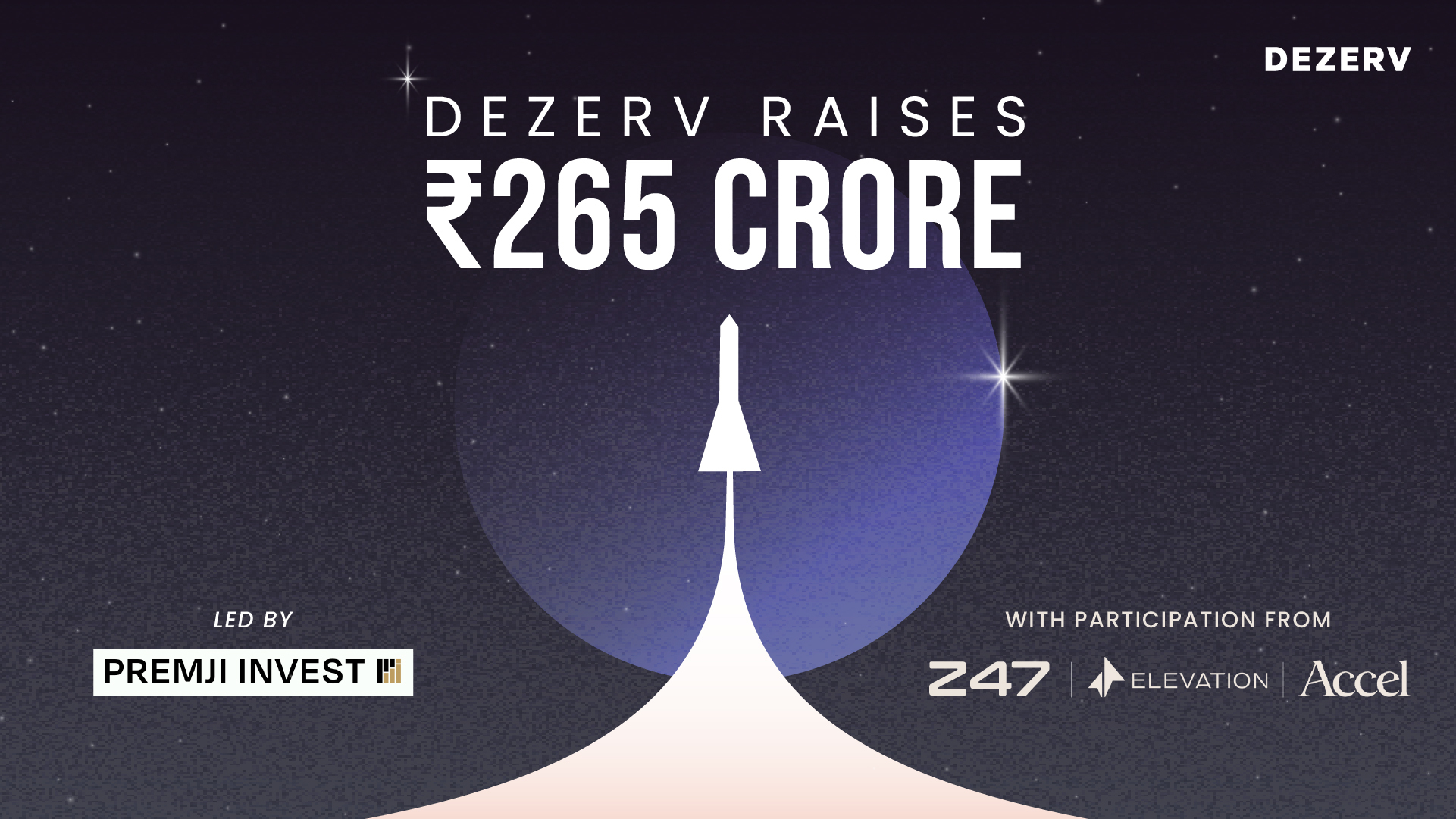 Dezerv raises INR 265 Crores led by Premji Invest, with participation from Elevation Capital ...
